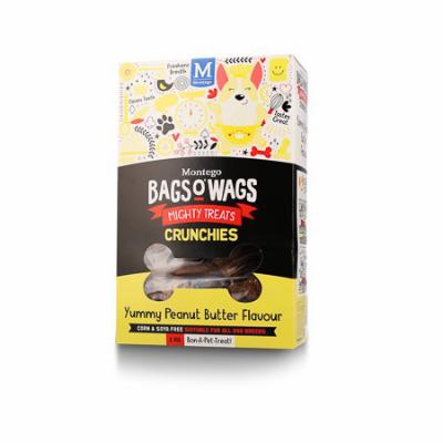 Montego Bags O' Wags Crunchies Peanut Butter Dog Biscuits - 1 kg ...