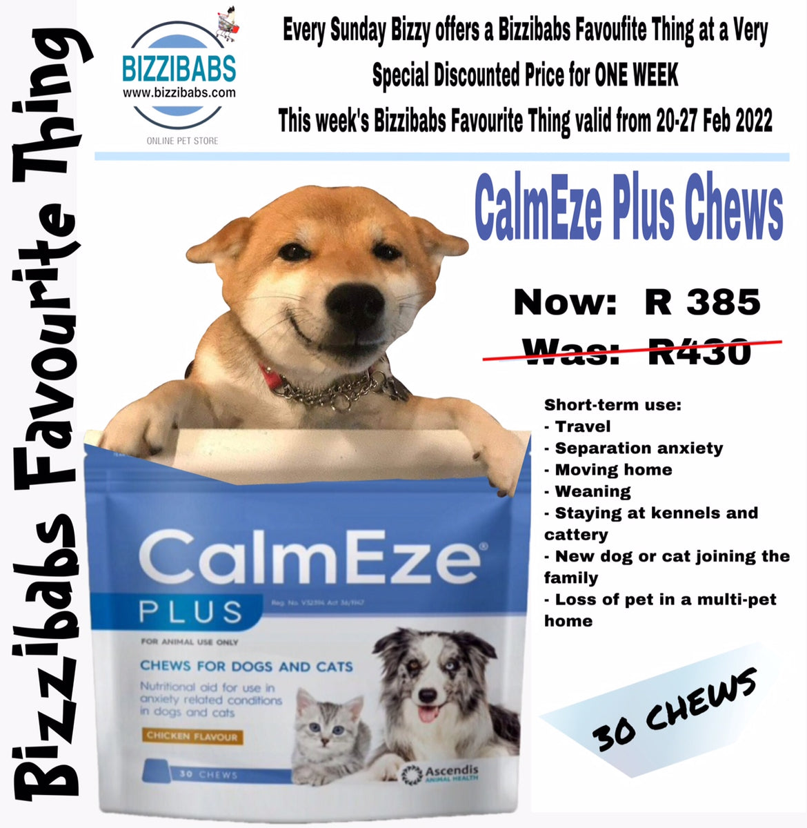 CalmEze Plus Chews – Bizzibabs Scratch Patch